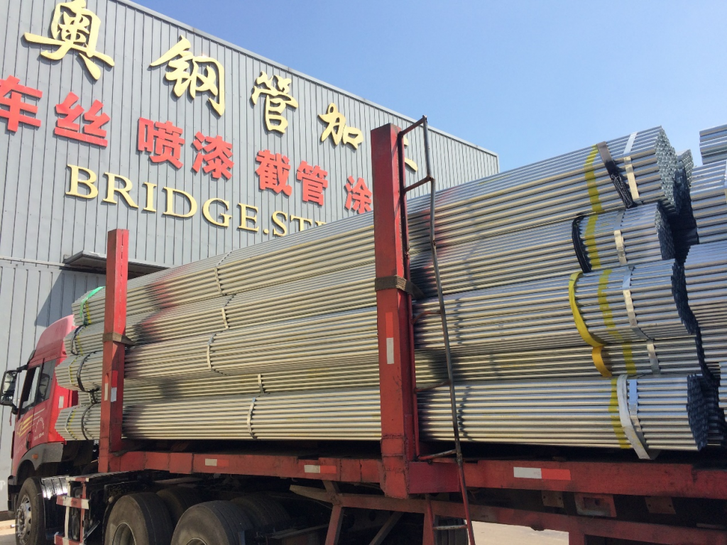 Galvanized Steel Pipe – Bridge Steel